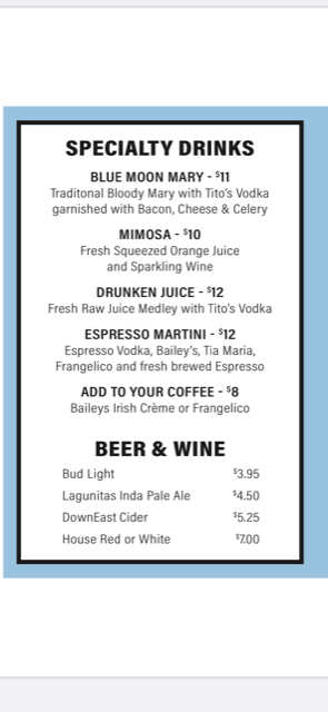 Menu – Blue Moon Grill